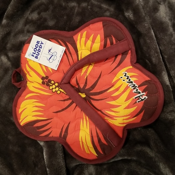 Floor Buddy | Other | Floor Buddy Foot Mop From Hawaii Hibiscus Hard To ...